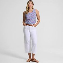 LANDS' END Baumwoll-Top f&uuml;r Damen in Petite-Gr&ouml;&szlig;e, Damen, size: petite, Blau, Baumwolle, by Lands' End