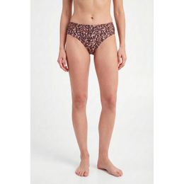 JOOP! Bikini-Hose JOOP "Leopard Beach", Damen, Gr. 44, N-Gr, braun (leopard aop), Obermaterial: 92% Polyamid, 8% Elasthan, Badehosen Bikini-Hose