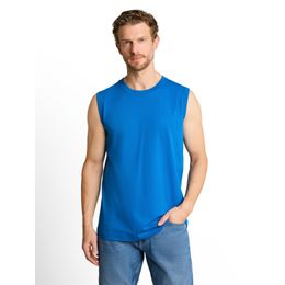 T-Shirt Tom Tailor, Jungen, Gr. L, surf blau, Single Jersey, Obermaterial: 100% Baumwolle, unifarben, regular fit normal, Rundhals, Shirts T-Shirt, mit Logo Print