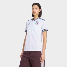 Fu&szlig;balltrikot adidas Performance "FIGC A JSY W", Damen, Gr. L, aero blau, Obermaterial: 100% Polyester, Rundhals, Trikots Fu&szlig;balltrikot, f&uuml;r Erwachsene, mit climacool Technologie