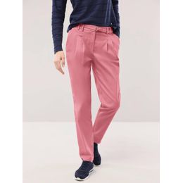 Walbusch Bundfaltenhose aus Baumwollmix