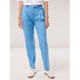 Walbusch Bundfaltenhose aus Baumwollmix