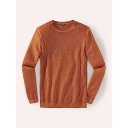 Walbusch Strukturpullover Merino Extrafein