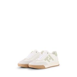 Tom Tailor Damen Sneaker mit Colour-Blocking, wei&szlig;, Uni, Gr. 38