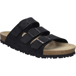 Sandale Josef Seibel "Josef 07, schwarz", Herren, Gr. 42, schwarz, Obermaterial: 100% Rindsleder Leather cow., Schuhe Sandale