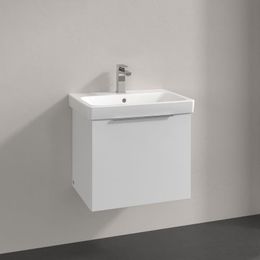 Villeroy & Boch Villeroy & Boch Architectura Schrank mit Waschtisch, 1 Auszug, 4A876001+B88700VS,