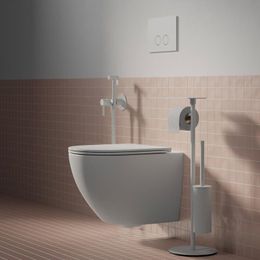 Omnires OTTAWA Wand-WC mit SilentPower, Ausf&uuml;hrung kurz, OTTAWASPMWBP,
