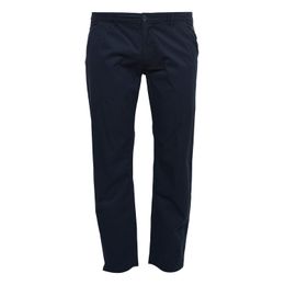 Chinohose Blend "Chinohose BHTromp Big & Tall", Herren, Gr. 48, L&auml;nge 32, blau (marineblaus), Obermaterial: 98% Baumwolle CO. 2% Elasthan EL., Hosen Chinohose