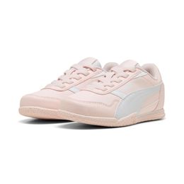 Sneaker Puma "BELLA DONNA SL AC PS", M&auml;dchen, Gr. 32, wei&szlig; (jasmine flower, Puma wei&szlig;), Synthetik, Schuhe Sneaker