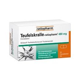 TEUFELSKRALLE-RATIOPHARM Filmtabletten 50 St