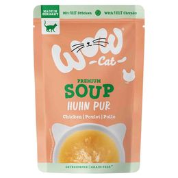WOW CAT Suppe mit Huhn 40g 12x40 g