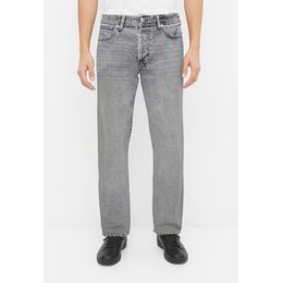 Only & Sons Loose-fit-Jeans ONLY & SONS "ONSFADE LOOSE WB 6778 A14 DNM NOOS", Herren, Gr. 30, L&auml;nge 32, blau (medium grau denim), Denim/Jeans, Obermaterial: 100% Baumwolle, Abriebeffekte, loose fit, Jeans