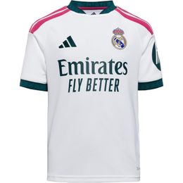 Adidas Real Madrid 26-27 Heim Teamtrikot Kinder - Gr&ouml;&szlig;e 140 - wei&szlig;