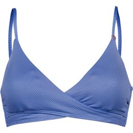 Brunotti DIAMIA-HONEYCOMB Bikini Oberteil Damen - Gr&ouml;&szlig;e 34 - blau