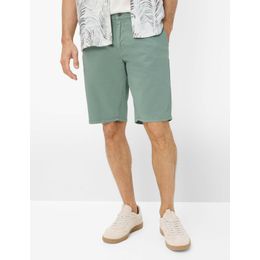 Bermudas Eurex By Brax "Style BURT", Herren, Gr. 50, Normalgr&ouml;&szlig;en, gr&uuml;n, Web, 98% Baumwolle, 2% Elasthan, Hosen Bermudas