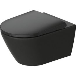 Duravit D-Neo Wand-Tiefsp&uuml;l-WC 257709AD00 37x54cm, 4,5 l, Rimless, anthrazit matt