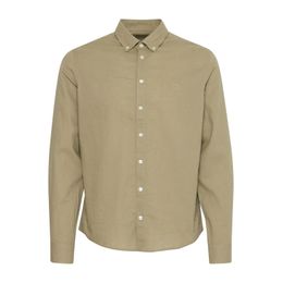 Langarmhemd Casual Friday "Langarmhemd CFAnton", Herren, Gr. XXL, N-Gr, gr&uuml;n (tree house), Obermaterial: 55% Leinen LI. 45% Baumwolle CO., Hemden