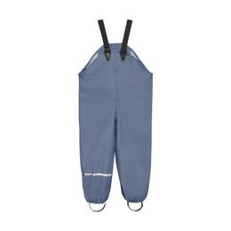 Regenhose CeLaVi "Regenhose CEMagic", M&auml;dchen, Gr. 90, N-Gr, blau (china blau), Obermaterial: 100% Polyester PES., Overalls Regenhose