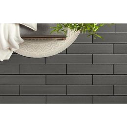 Terrassendiele, Grau, Kunststoff, 13.4x3.3x59.2 cm, Fsc, Bsci, DIN EN ISO 14001, DIN EN ISO 9001, witterungsbest&auml;ndig, riss- und splitterfrei, Gartenzubeh&ouml;r, Terrassen- & Balkonb&ouml;den, Terrassenfliesen