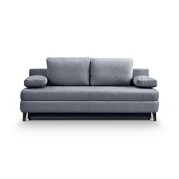 Schlafsofa Sorto Blaugrau