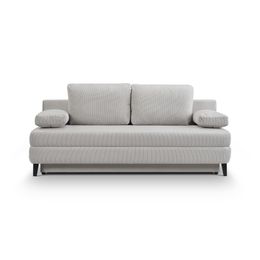 Schlafsofa Sorto Hellgrau
