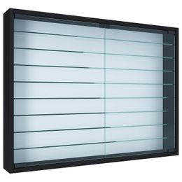 H&auml;ngevitrine Mandosa XXL Schwarz