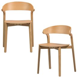 Stuhl-Set Cras Schwarz B: 52cm
