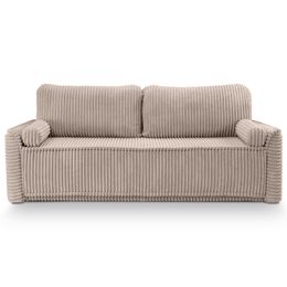 Schlafsofa Grubs Graubeige