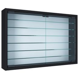 H&auml;ngevitrine Mandosa XL Schwarz