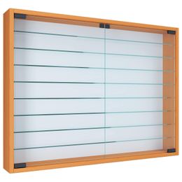 H&auml;ngevitrine Mandosa XXL Buchefarben