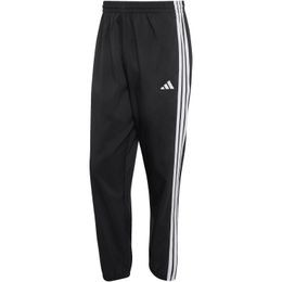 Adidas 3S Trainingshose Herren - Gr&ouml;&szlig;e S - schwarz