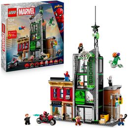 Konstruktionsspielsteine Lego "Spider-Man vs. Oscorp (76324), Lego Super Heroes", bunt, Spielbausteine, Kinder, Kunststoff, Made in Europe