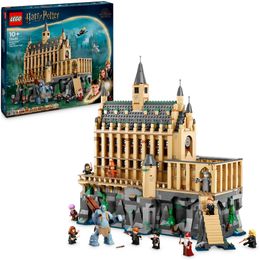 Konstruktionsspielsteine Lego "Schloss Hogwarts&trade;: Die Gro&szlig;e Halle (76435), Lego Harry Potter&trade;", bunt, Spielbausteine, Kinder, Kunststoff, Made in Europe