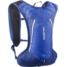 Sportrucksack Salomon "CROSS 4", blau (nautical blau, limoges, lunar rock), Rucks&auml;cke, B/H/T: 20cm x 10cm, Web, Obermaterial: 100% Polyamid, B:20cm T:10cm