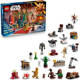 Spielzeug-Adventskalender Lego "Spielbausteine, (75418), Lego Star Wars&trade;", bunt, Adventskalender, Kinder, Kunststoff, Made in Europe