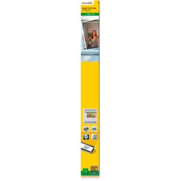 Insektenschutz-Fensterrahmen Schellenberg "Fliegengitter Fenster Premium", wei&szlig; (rahmen: wei&szlig; gewebe: grau), B:140cm H:150cm, Insektenschutzgitter, mit Rahmen aus Aluminium in anthrazit und wei&szlig;, 140 x 150 cm