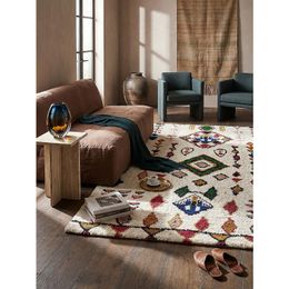 Wollteppich Berber Bunt 160 x 230 cm - BRUE KADIMA DESIGN