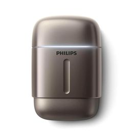 Philips 700 Series S791/06 Travel Shaver Herrenrasierer (DualSteel-Pr&auml;zisionsklingen, Lift &; Cut-Technologie, kompaktes Premium-Design, 4-dimensional bewegliche Flex-Scherk&ouml;pfe, nass und trocken einsetzbar, Akkulaufzeit 60 Min., Nasenhaartrimmer-Aufsatz,