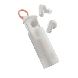 Skullcandy DIME EVO wei&szlig;/orange In-Ear Kopfh&ouml;rer (Bluetooth, kabellos, USB-C)