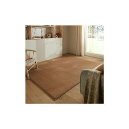Teppich uni Braun 200 x 290 cm - BLITH KADIMA DESIGN