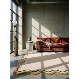 Wollteppich geometrisch Bunt 160 x 230 cm - WINCH KADIMA DESIGN