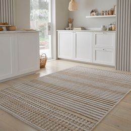 Teppich waschbar Beige 200 x 320 cm - OTTER KADIMA DESIGN