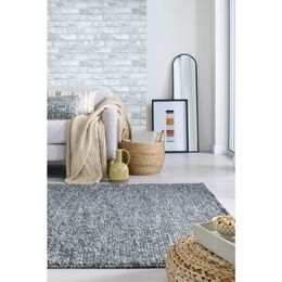 Teppich Wollmischung Anthrazit 160 x 230 cm - MEDWAY KADIMA DESIGN