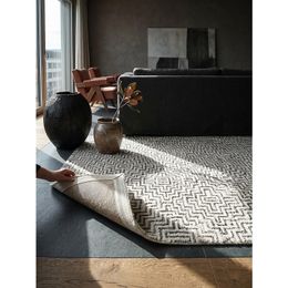 Teppich geometrisch Grau 160 x 230 cm - ARLEN KADIMA DESIGN