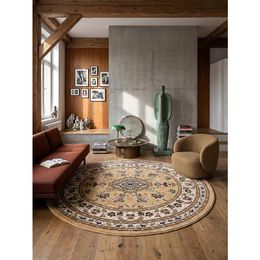 Teppich Orient Braun &Oslash;133 cm - GLAZERT KADIMA DESIGN