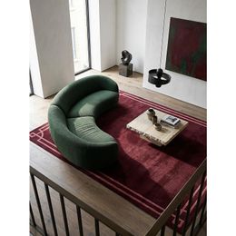 Wollteppich Bord&uuml;re Rot 160 x 230 cm - GLEN KADIMA DESIGN