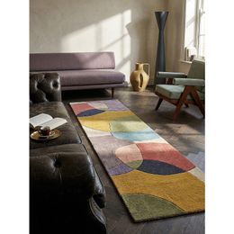 Wollteppich handgeschnitzt Bunt 200 x 290 cm - AIRE KADIMA DESIGN