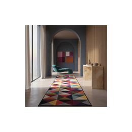 L&auml;ufer handgeschnitzt Bunt 66 x 300 cm - MEON KADIMA DESIGN