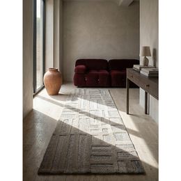 L&auml;ufer abstrakt Natur 80 x 300 cm - EDALE KADIMA DESIGN