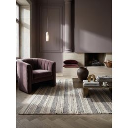 KADIMA DESIGN Flachgewebe-Teppich Wollmischung Natur 160 x 230 cm - HYTHE Kadima